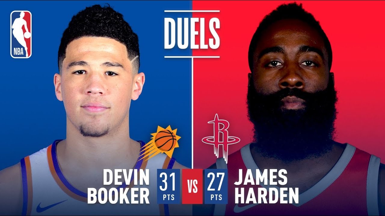 Devin Booker and James Harden Duel in Houston | January 28, 2018 ... Devin Booker and James Harden Duel in Houston | January 28, 2018 ...