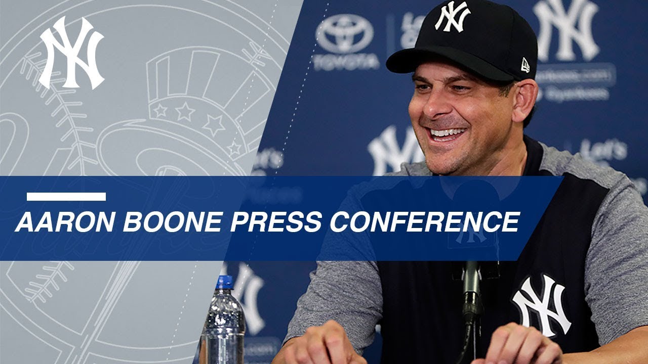 Aaron Boone discusses his 2018 plans for the Yankees - Winnerz Circle Aaron Boone discusses his 2018 plans for the Yankees - Winnerz Circle