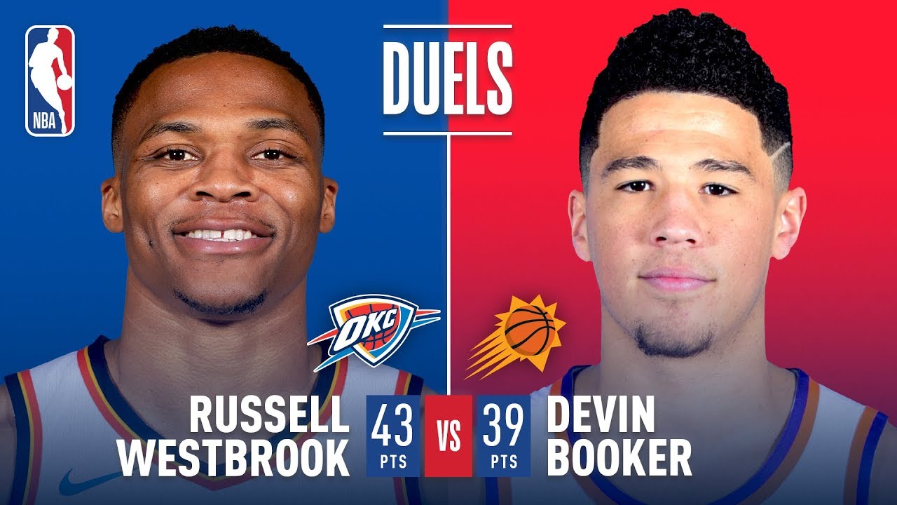 Russell Westbrook and Devin Booker Duel in Phoenix! | March 2, 2018 ... Russell Westbrook and Devin Booker Duel in Phoenix! | March 2, 2018 ...